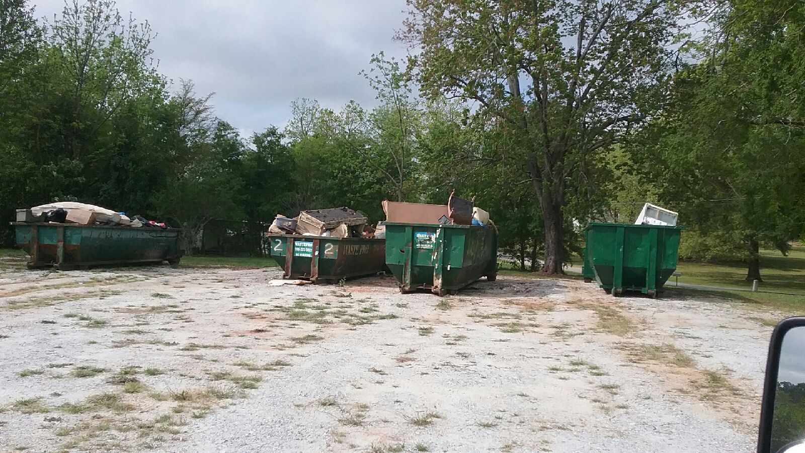 Day 2 of Nicholson’s 1st Annual Spring Clean Up – City of Nicholson